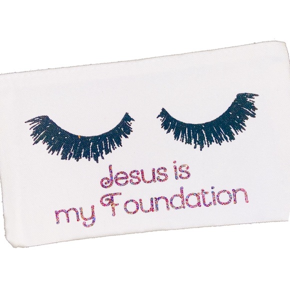 Bags | Jesus Eye Lash Pencilmakeup Bag | Poshmark